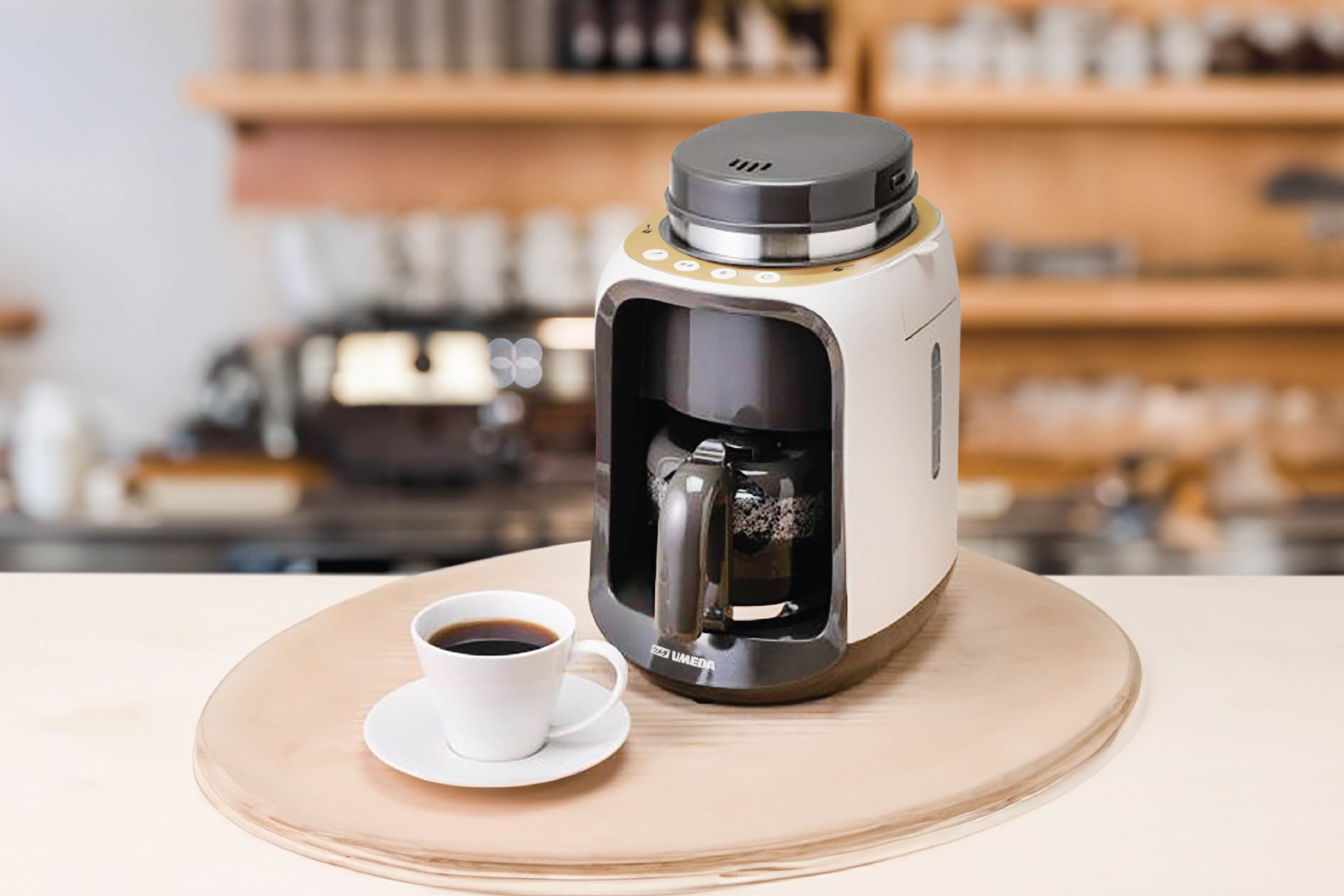Umeda Grind and Brew Mesin Kopi Otomatis 2in1 / Coffee Grinder / Coffee ...